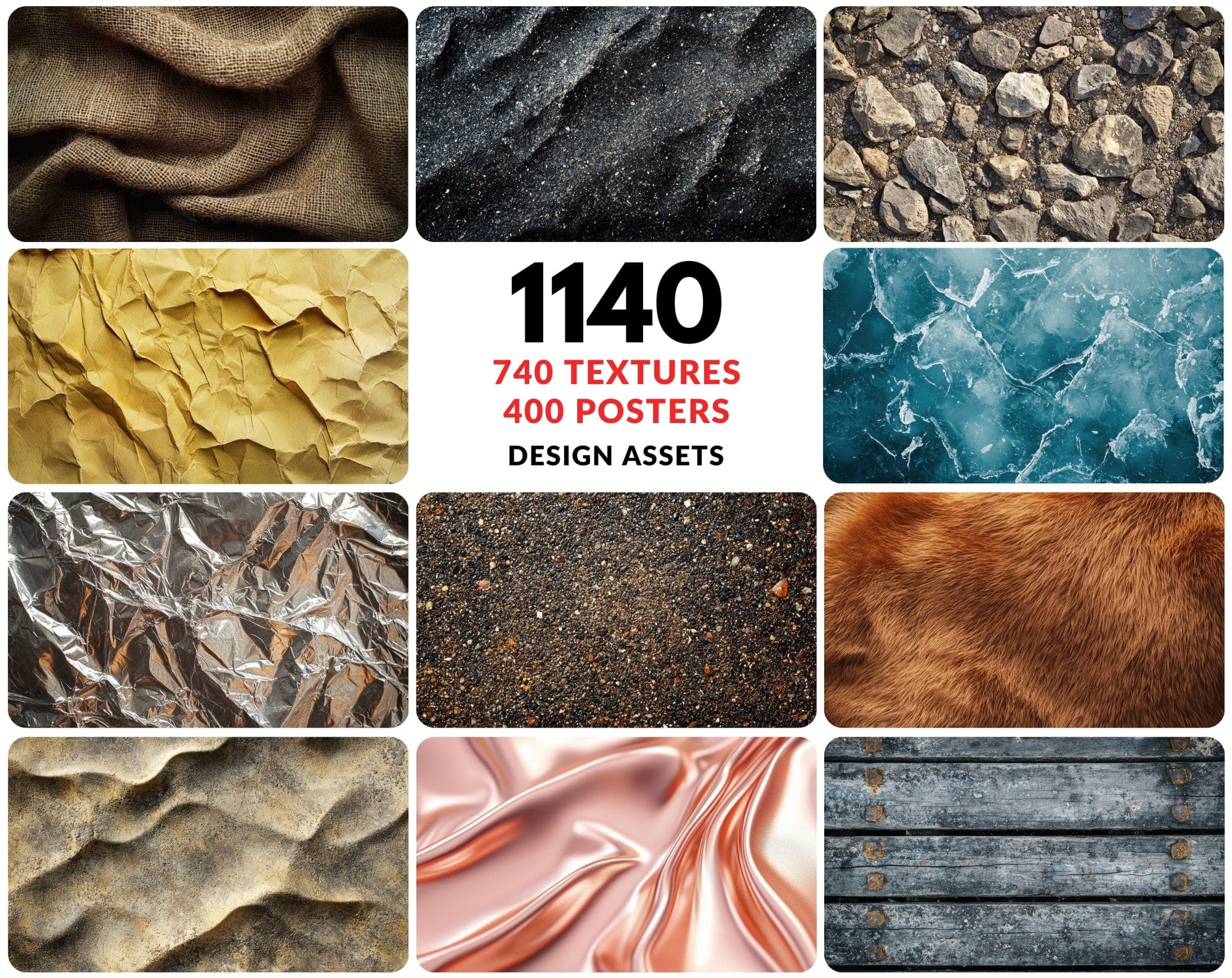 1150+ Premium Design Textures for Your Creative Arsenal