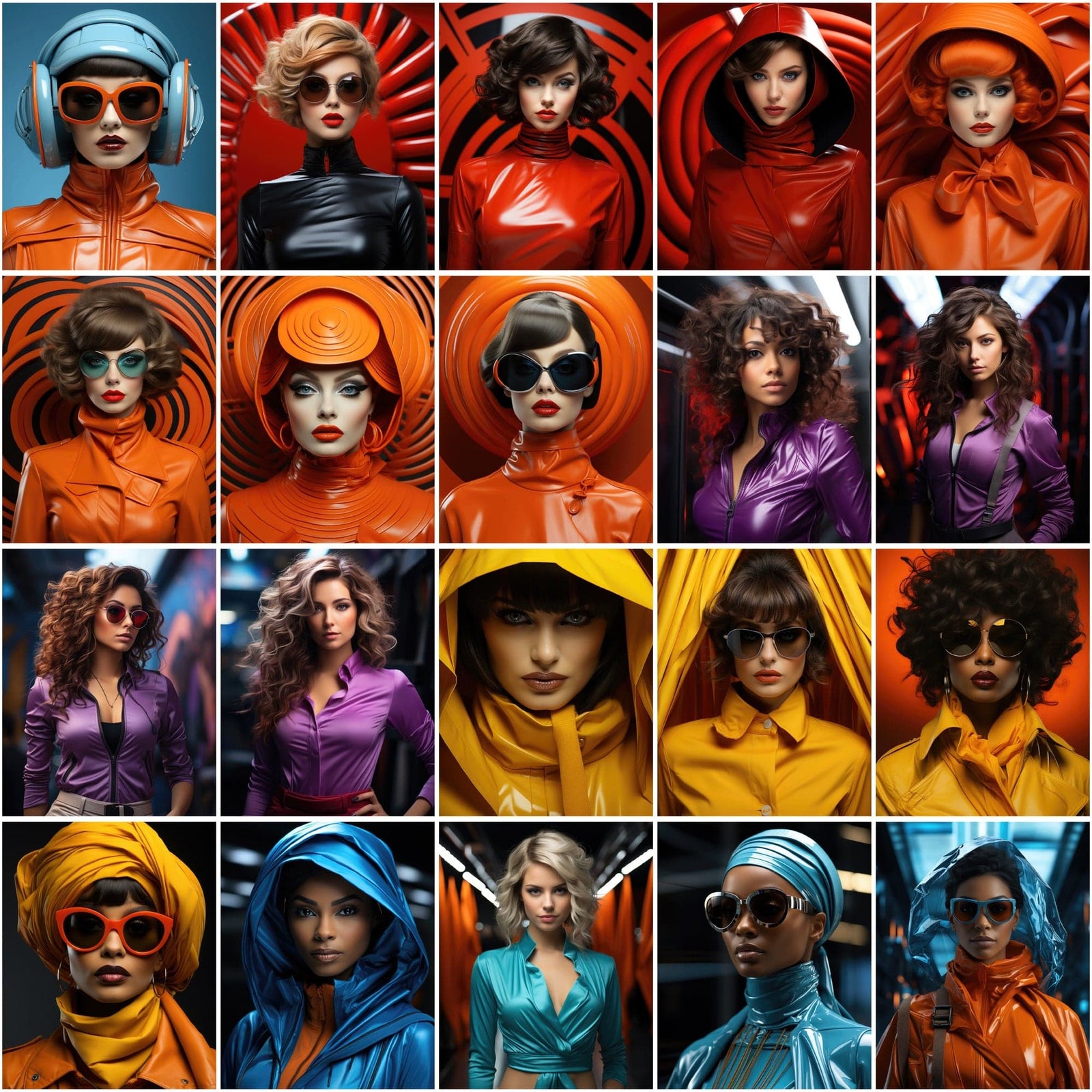 200 High-Resolution PNG Images of Fashionable Women in Trendy Outfits