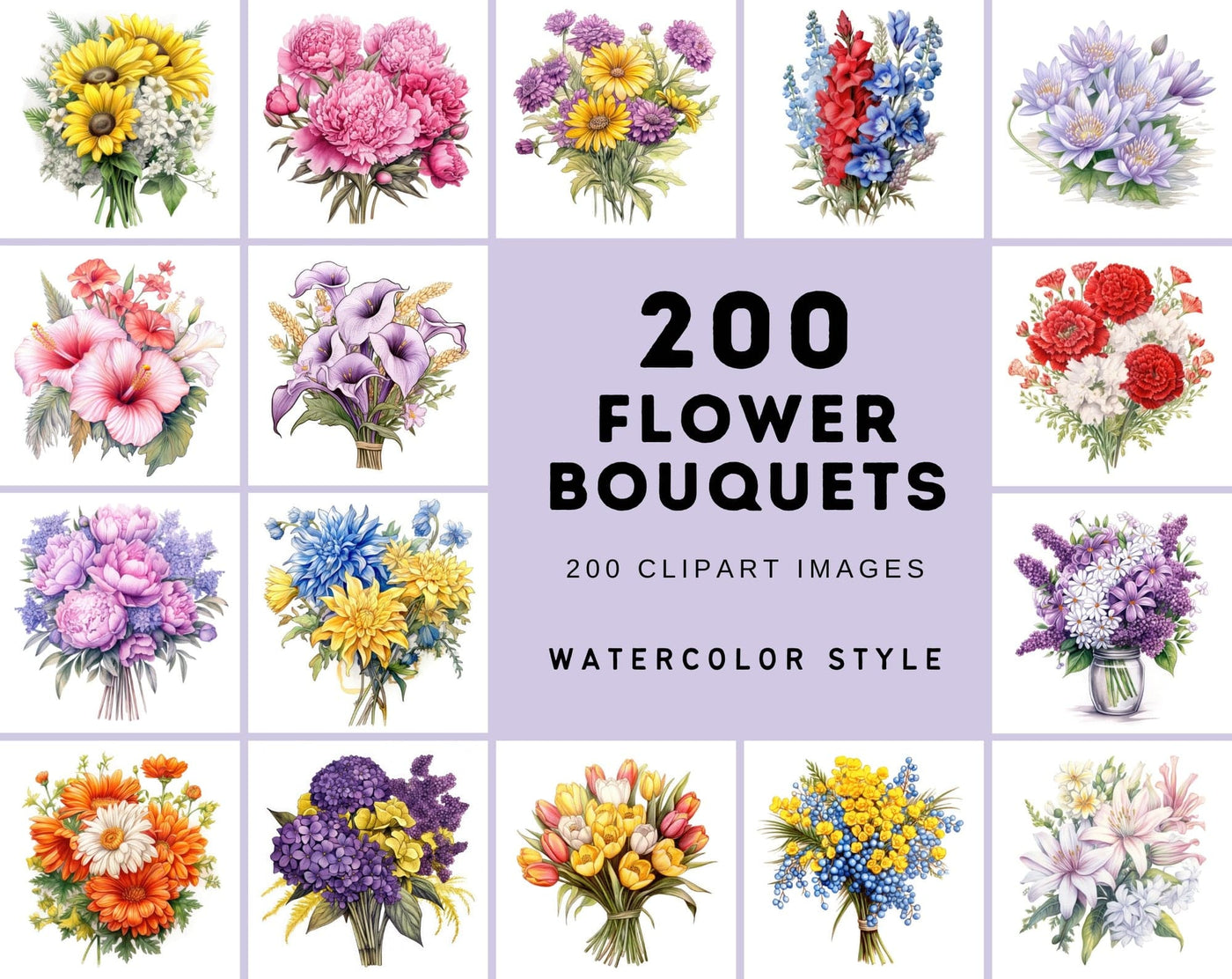 Find Your Inspiration with 200 Transparent Flower Bouquet PNGs at ...