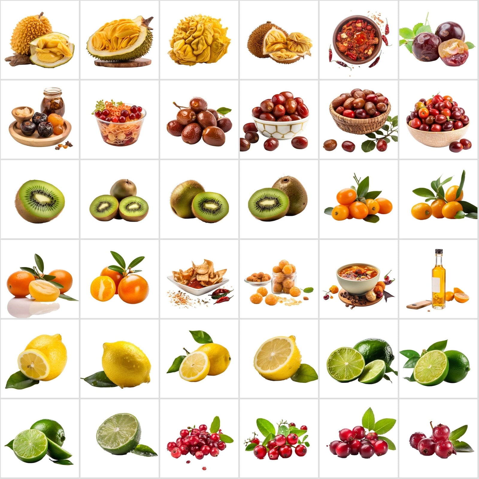 400 Isolated Fruit Photos with Transparent Background