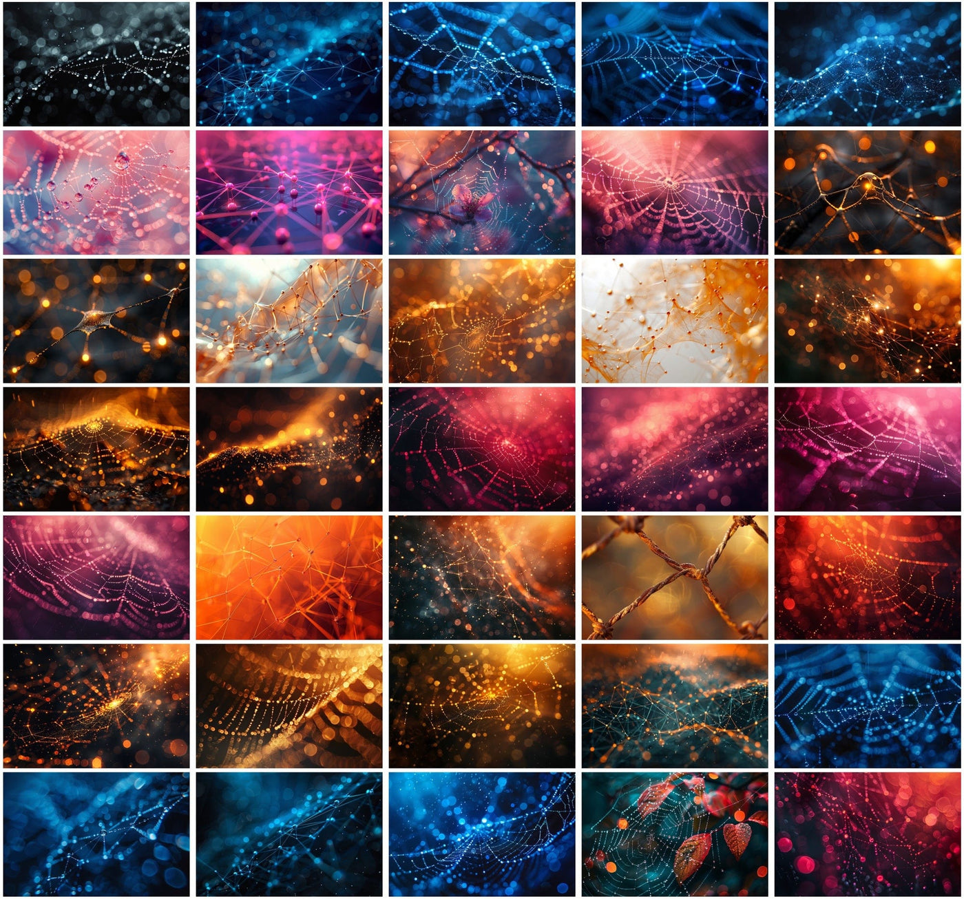 420 Images: Luminous Grids - The Beauty of Abstract Connections