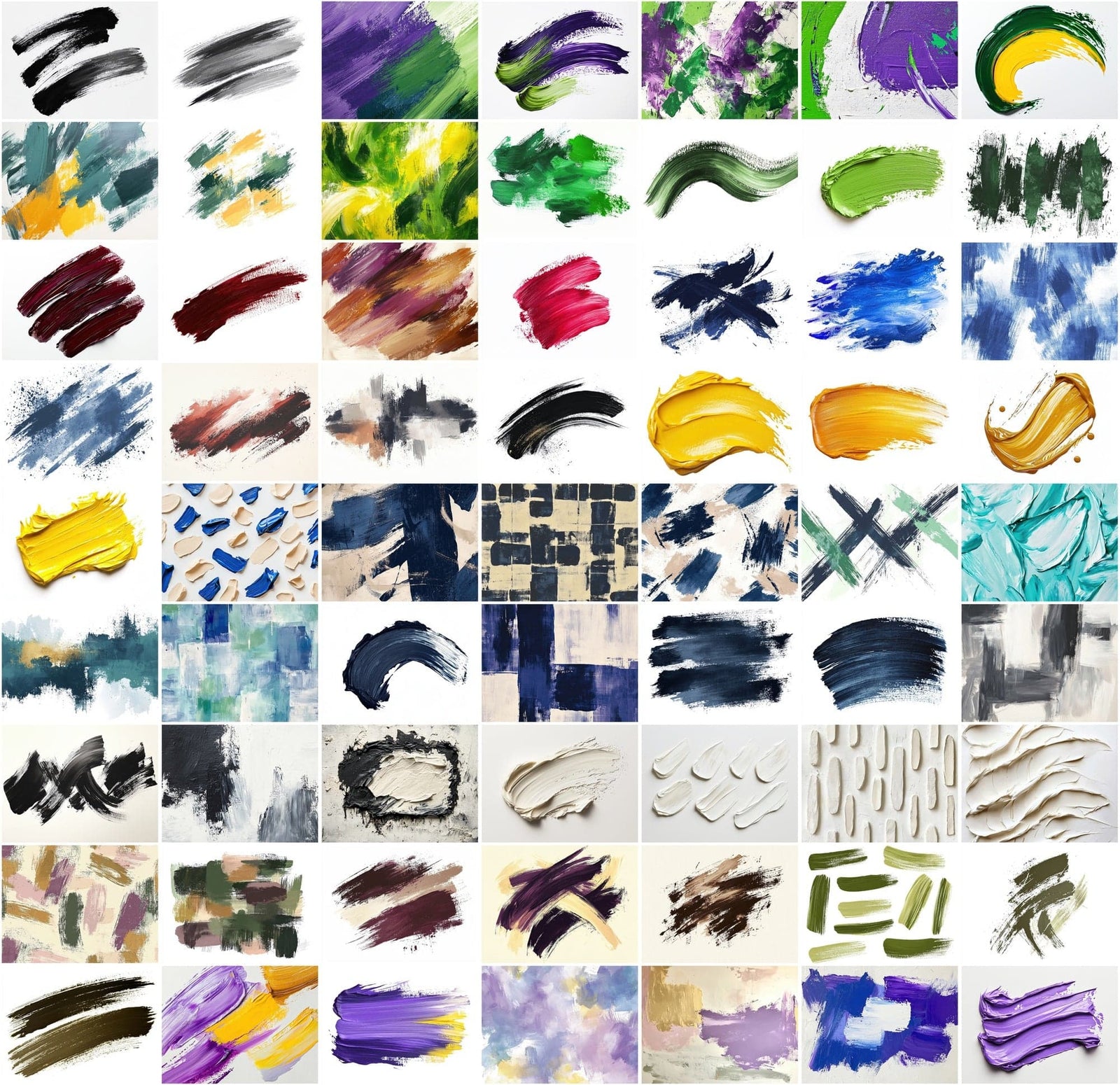 580 High-Resolution Brush Stroke Backgrounds