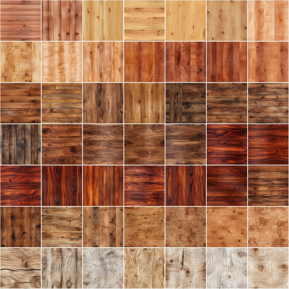 580 Seamless Wood Backgrounds & Photoshop Patterns Bundle - High-Resol