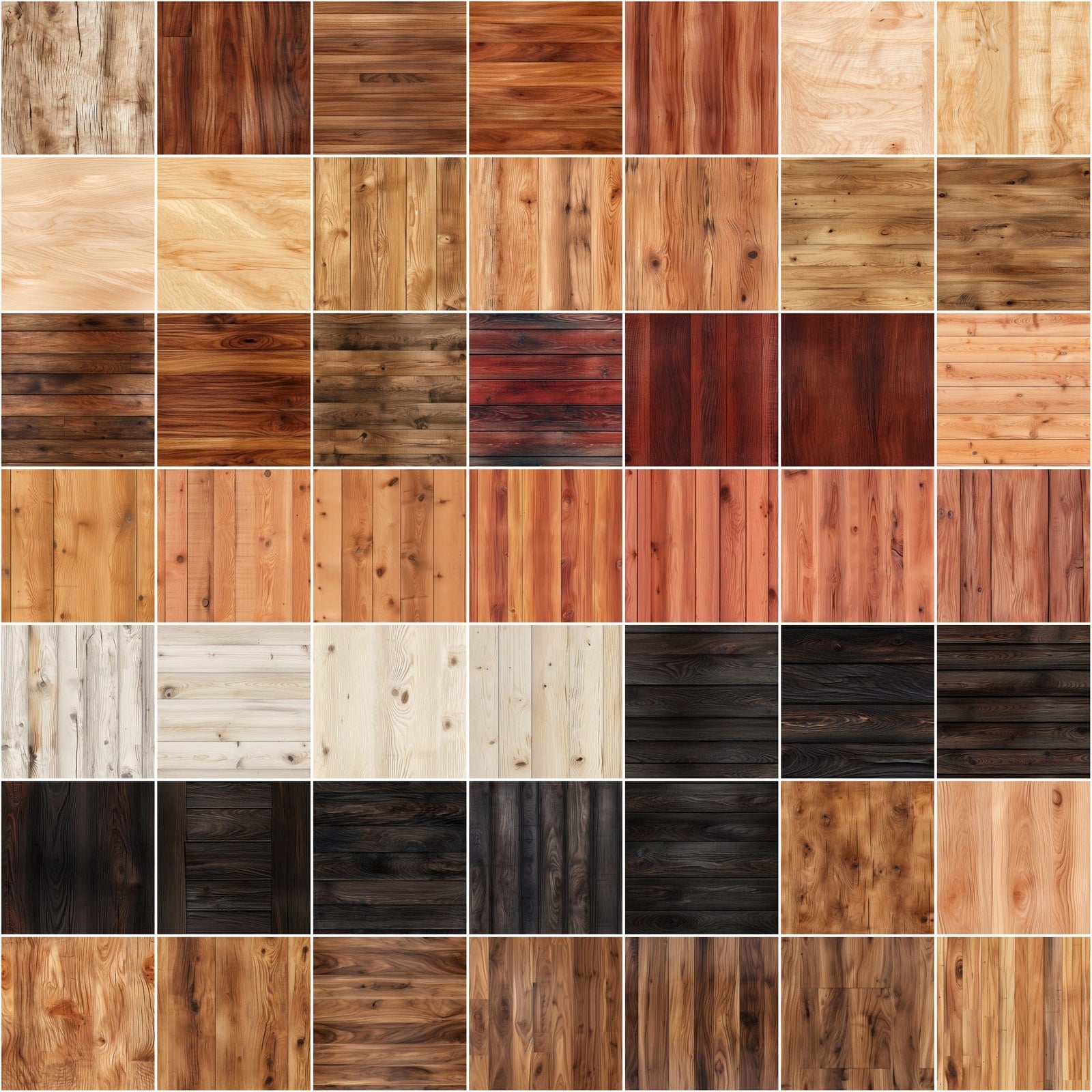 580 Seamless Wood Backgrounds & Photoshop Patterns Bundle - High-Resol