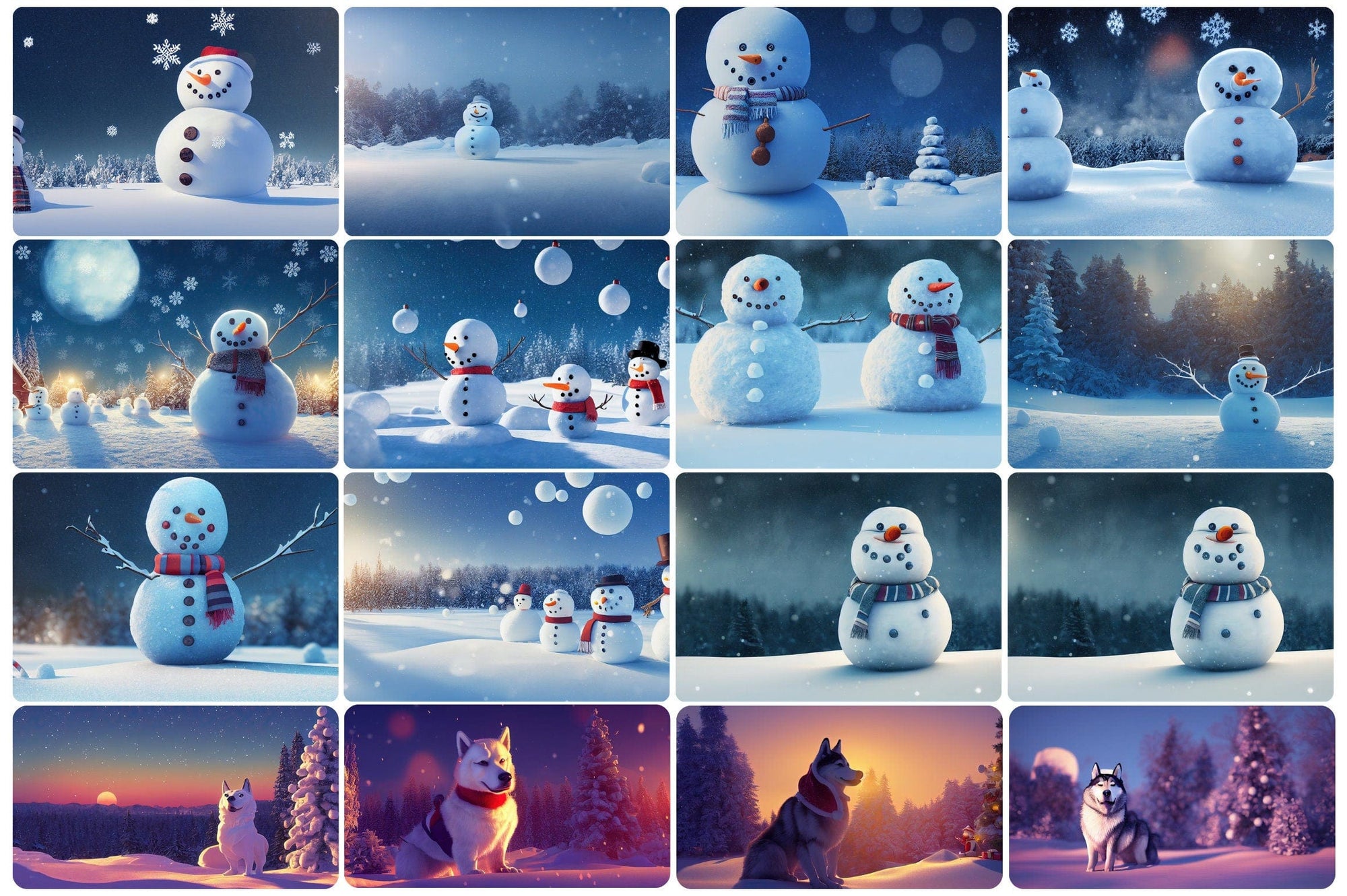 Christmas printable wall art, 360 Christmas printable images. Printabl