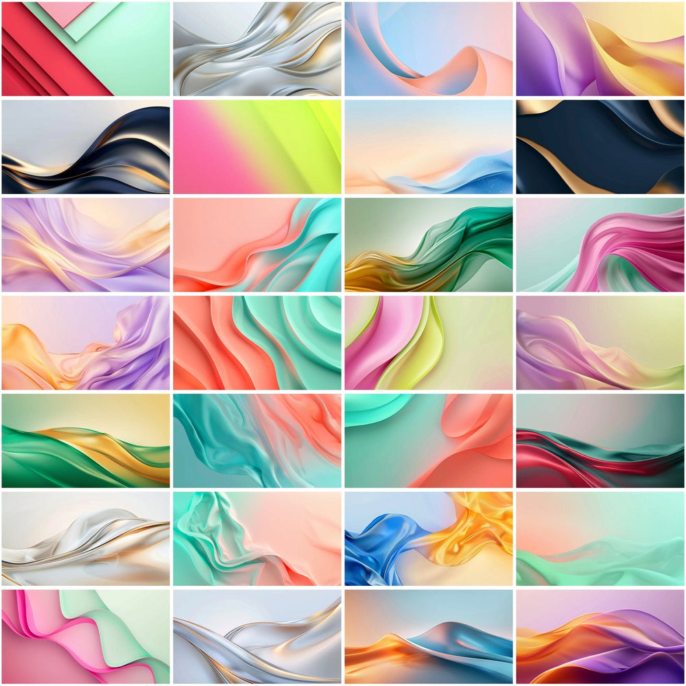 Colorful Digital Backgrounds - 600 JPG Images - Commercial License Inc
