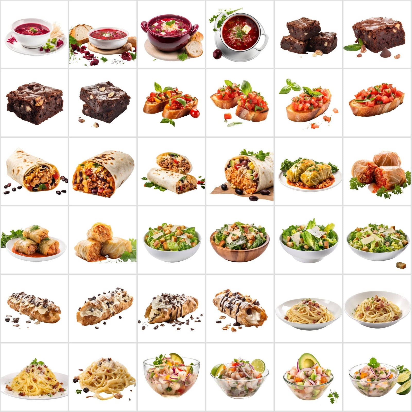 Delicious Food Bundle - 390 High-Quality Images for Food Lovers with T