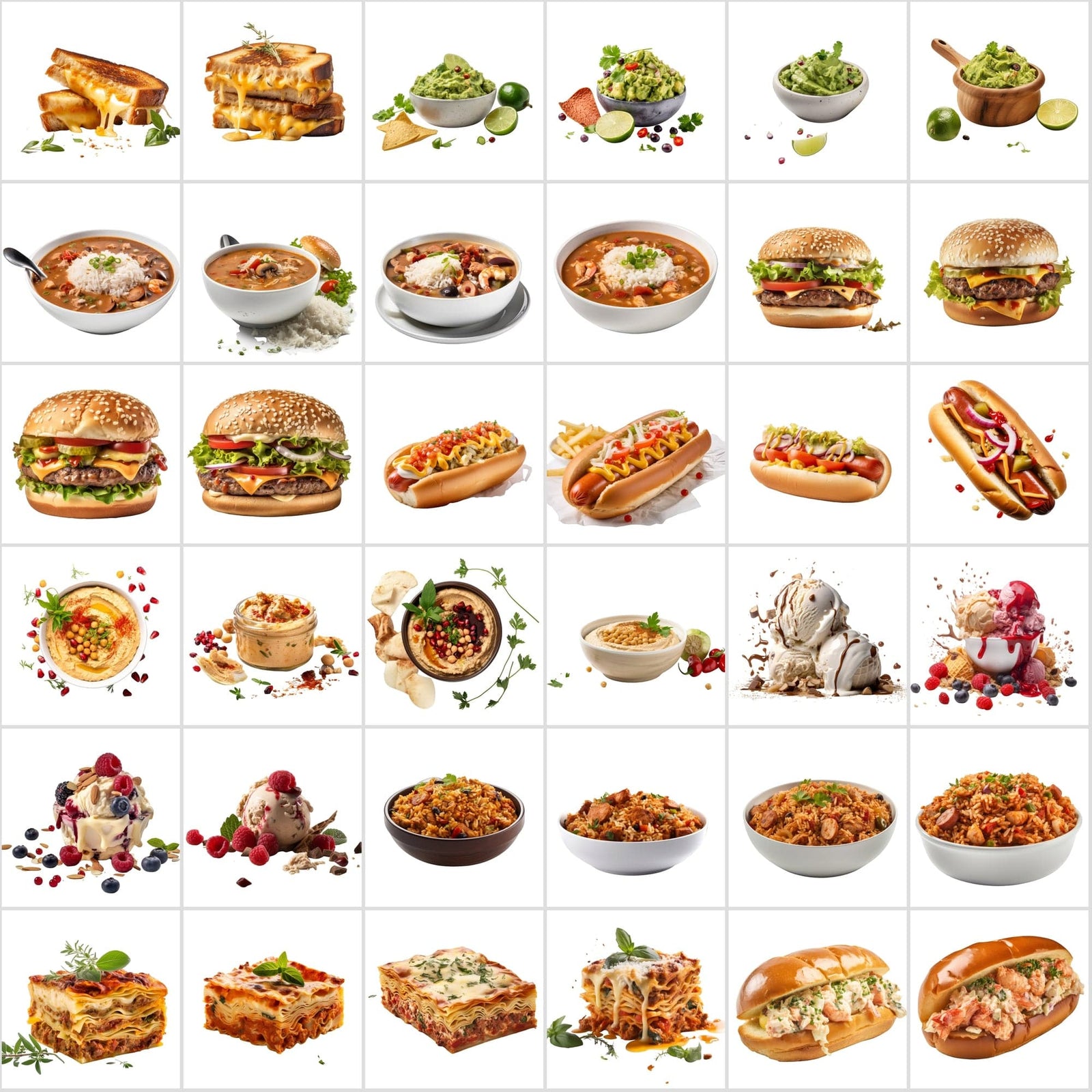 Delicious Food Bundle - 390 High-Quality Images for Food Lovers with T