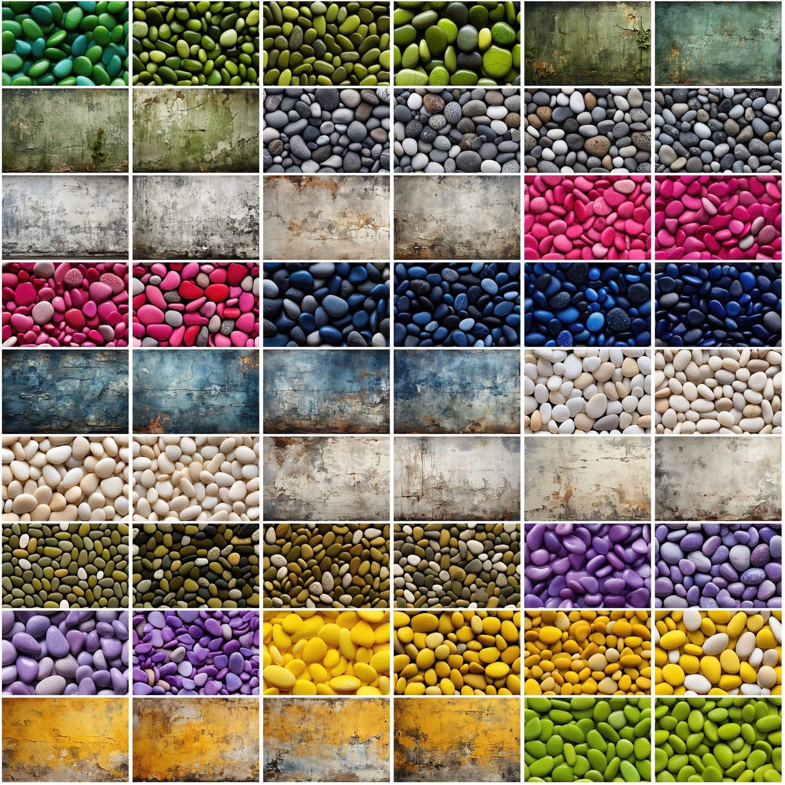 Ultimate Collection: 700 Wood, Grunge & Pebble Textures
